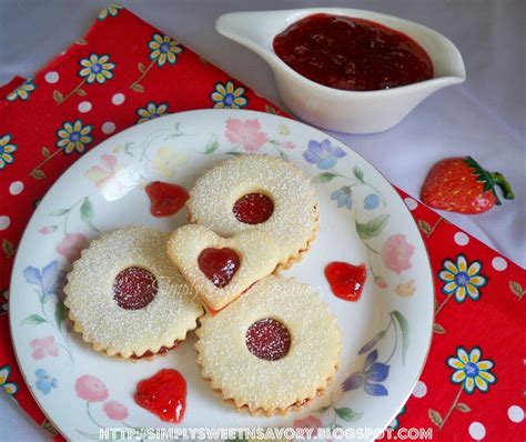 Strawberry Butter Ring Cookies Recipe - Strawberry Recipes